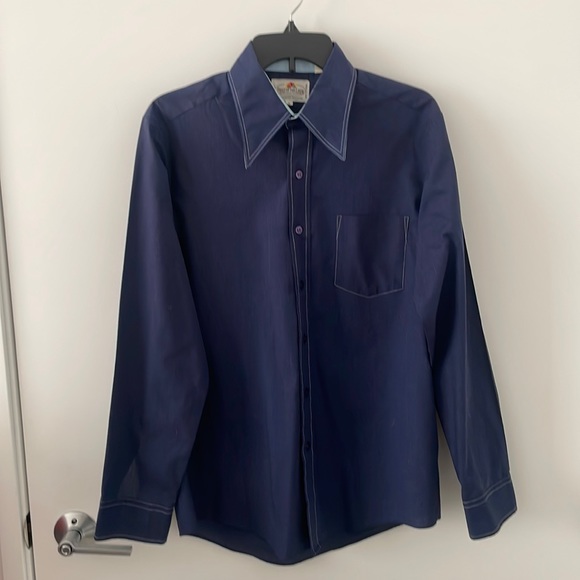 Fruit of the Loom | Shirts | 7s Western Style Contrast Stitch Dagger ...